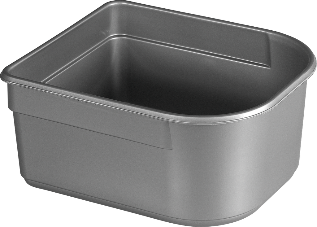 Half container 1.5 liters gray| Serup